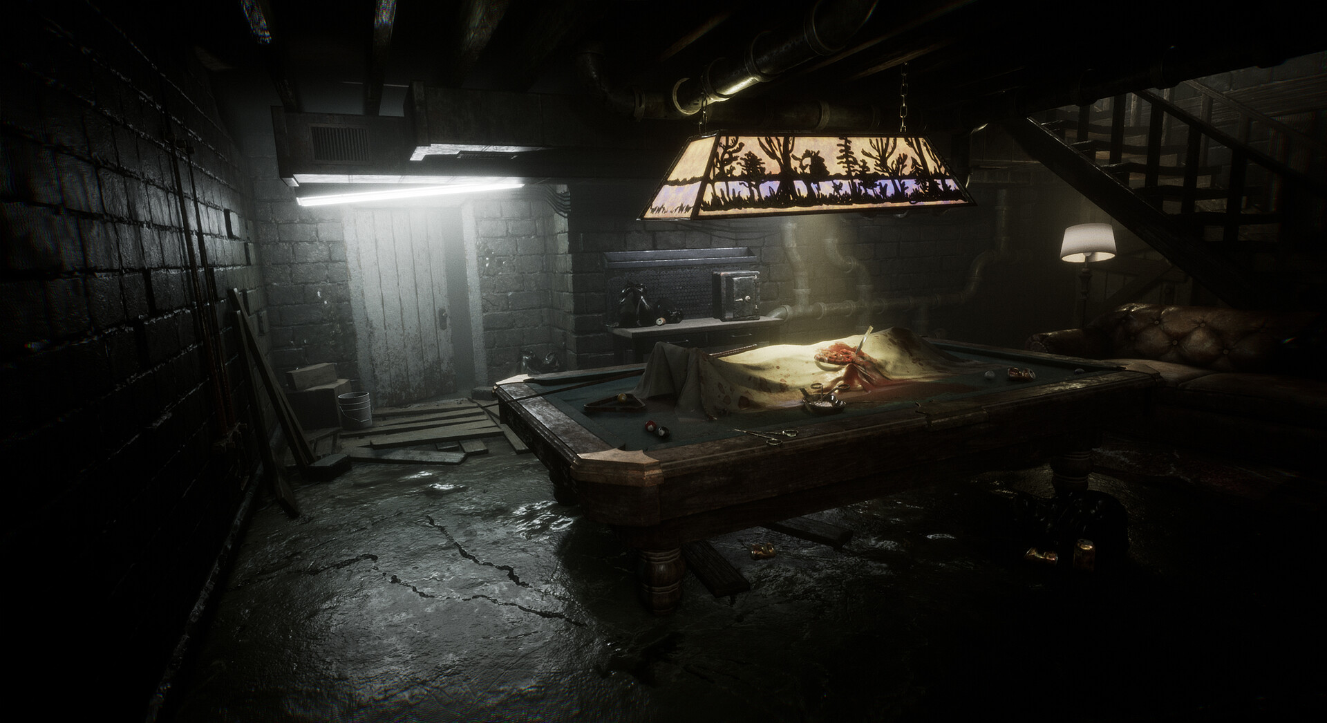 ArtStation - Resident Evil Inspired Basement