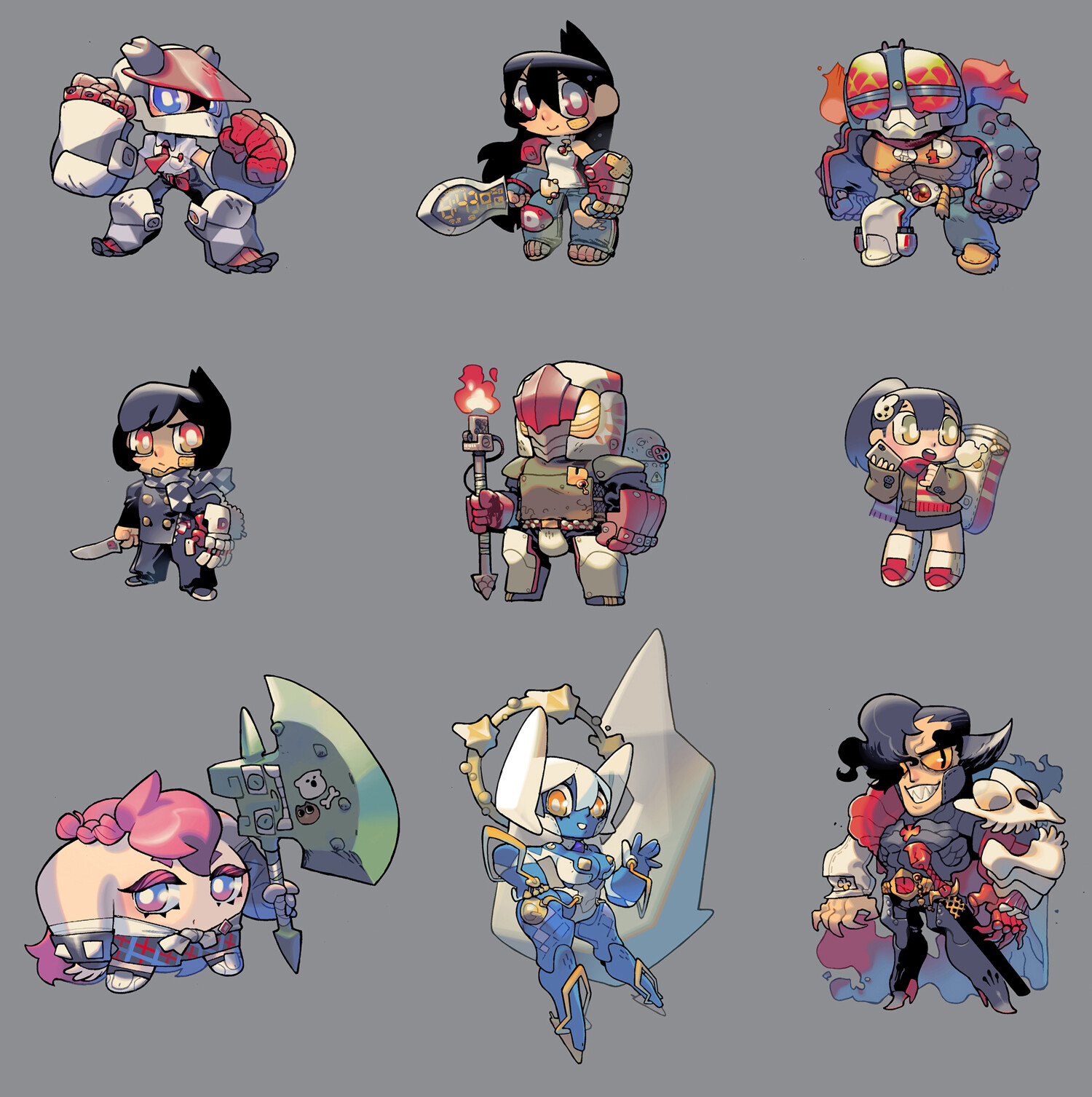ArtStation - Random Character design