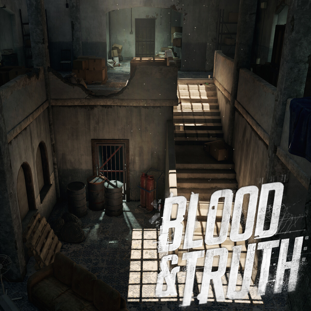 ArtStation - Blood & Truth: Failed State Interior