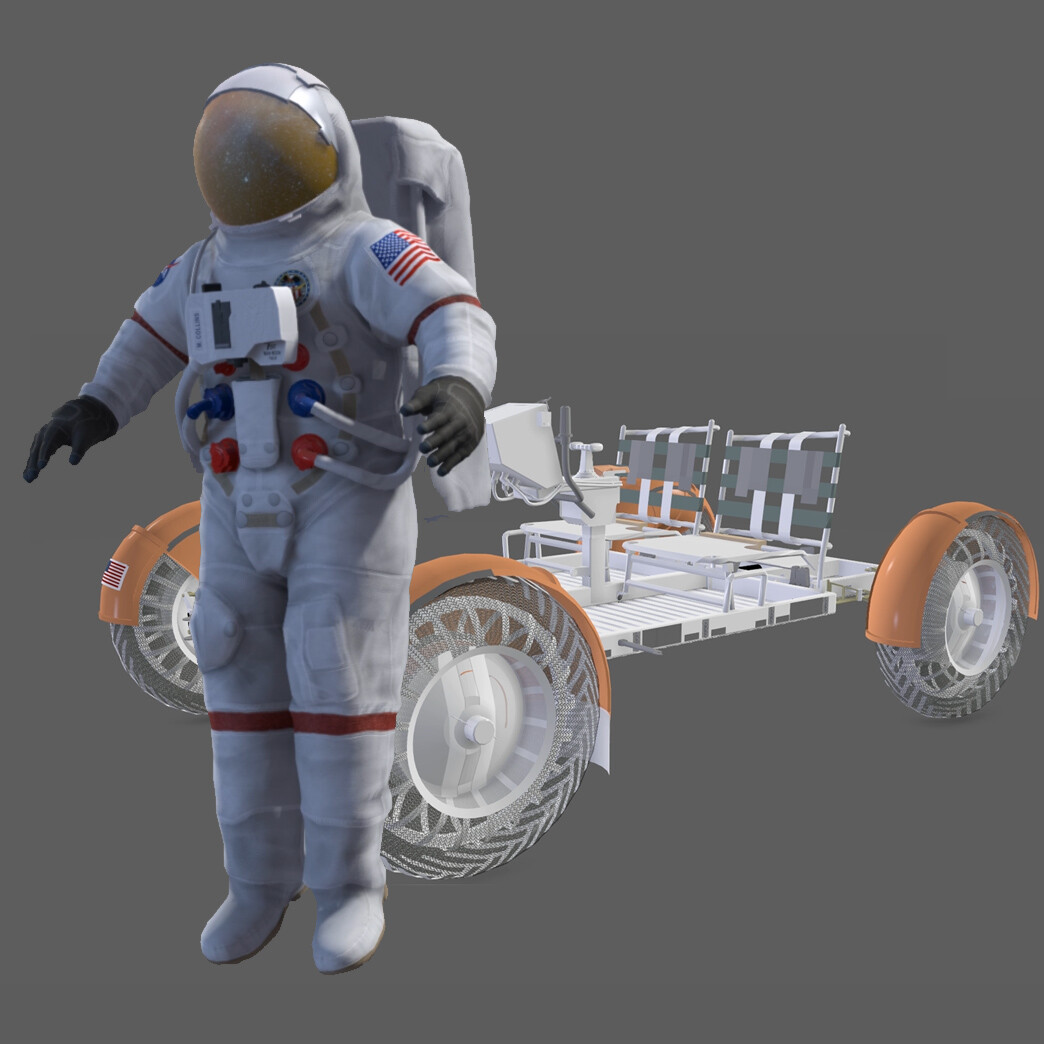 ArtStation - Apollo Lunar Roving Adventures
