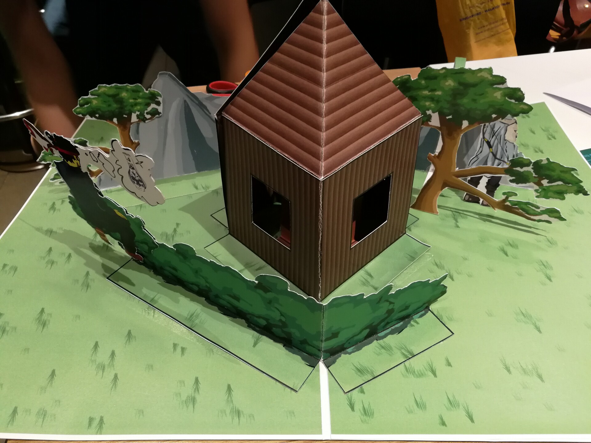 ArtStation - 3D pop-up book