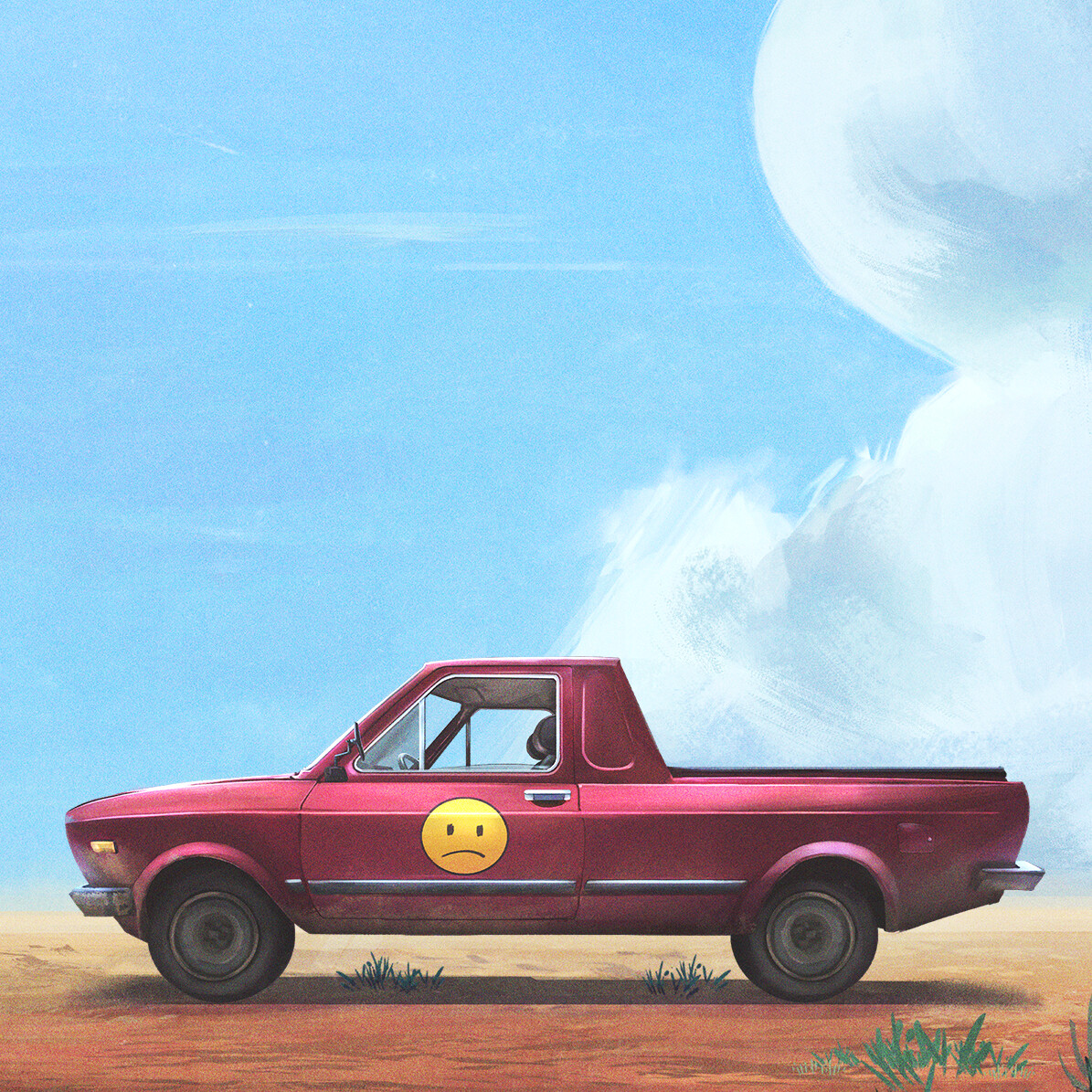 ArtStation - Color/Light Study Car.