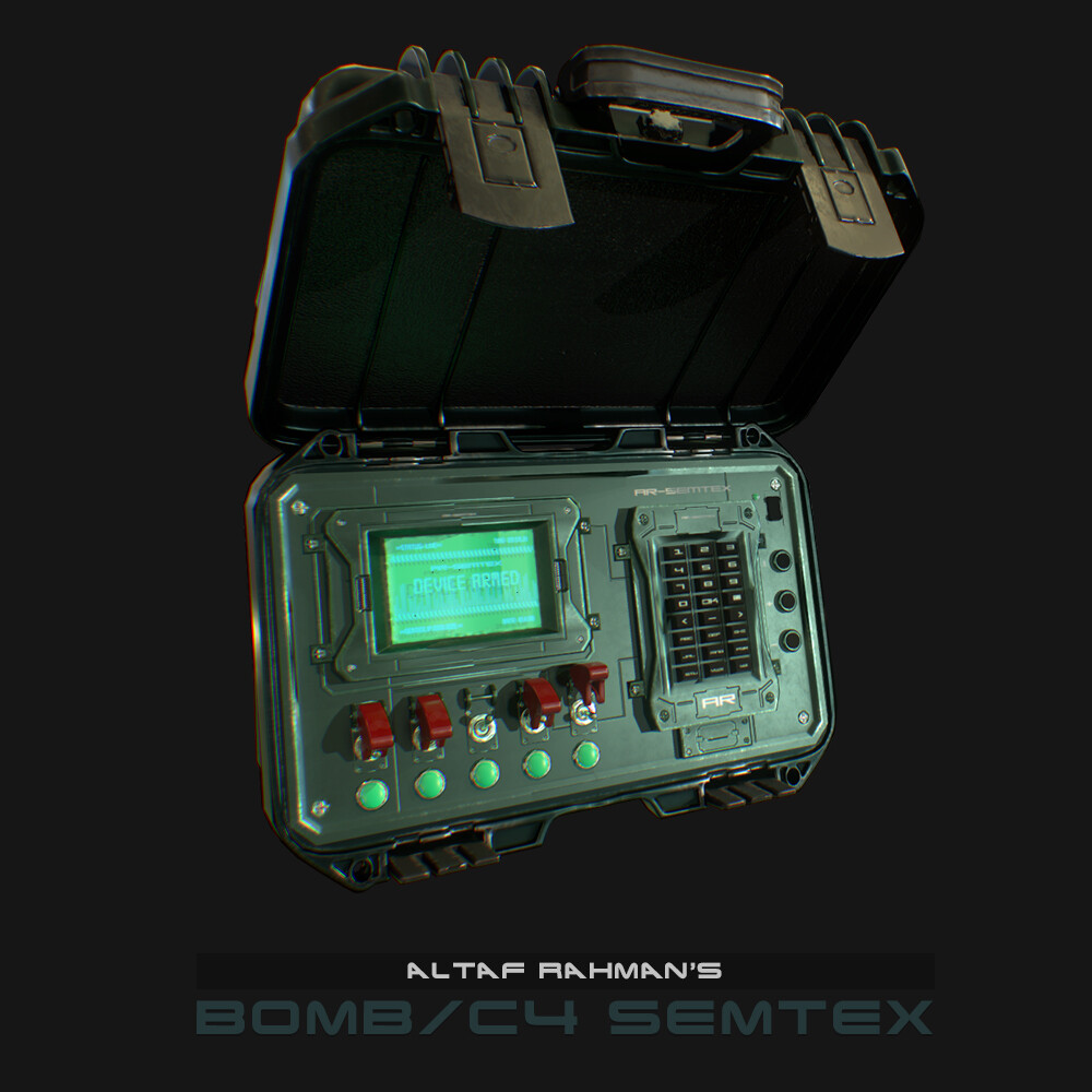ArtStation - Bomb/ C4 Semtex