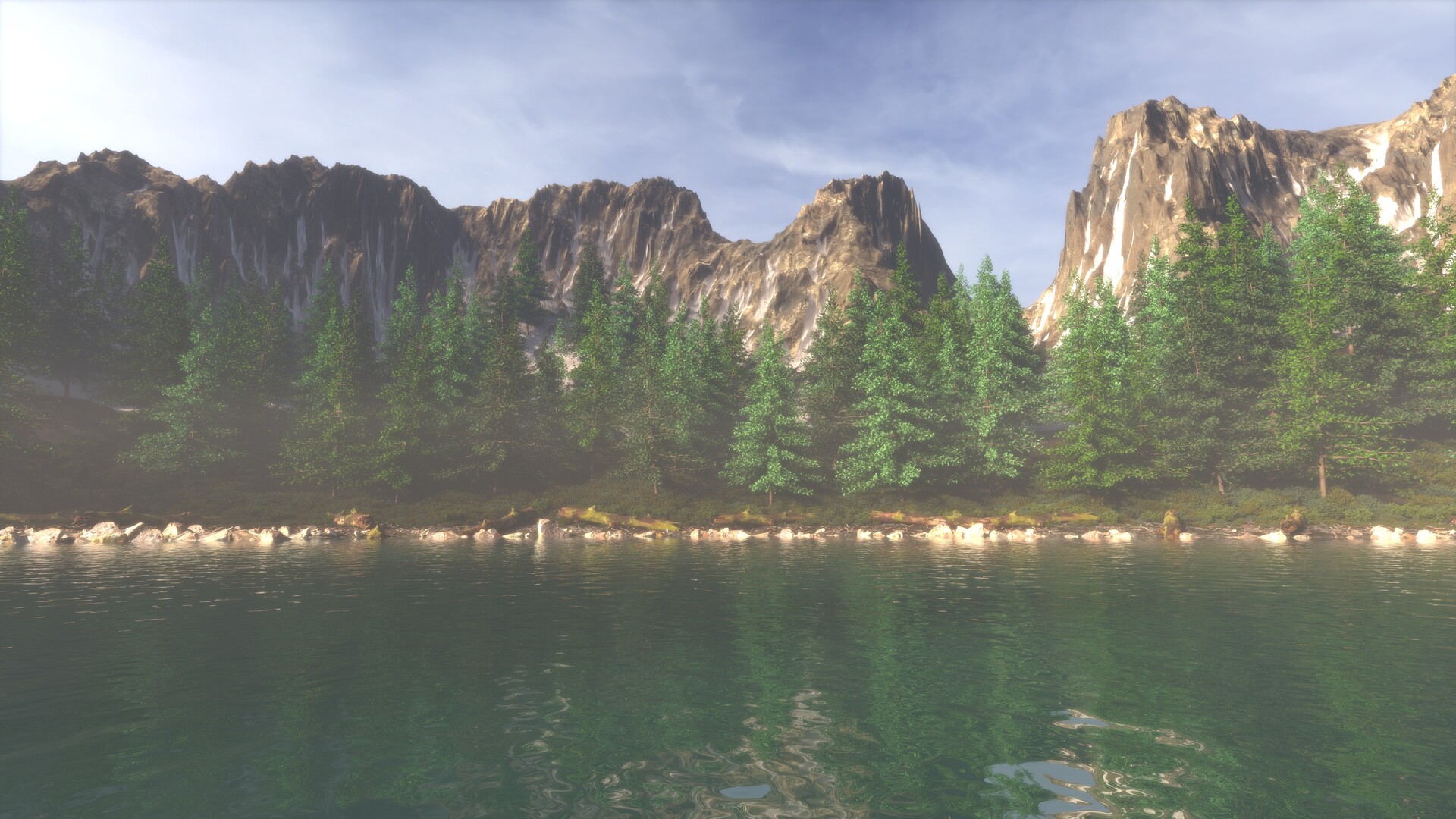 ArtStation - Season 2 Lake Environment