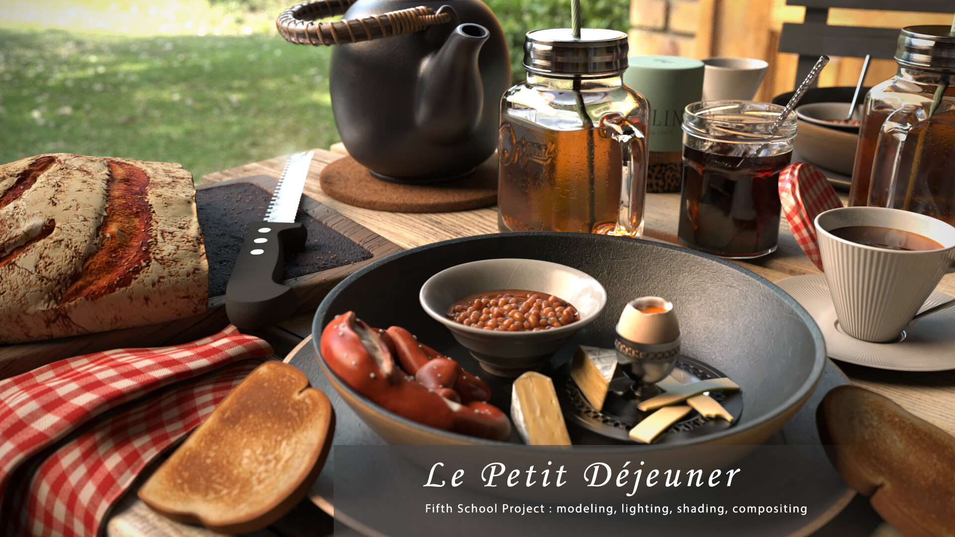 ArtStation - Le Petit Déjeuner ( Breakfast )