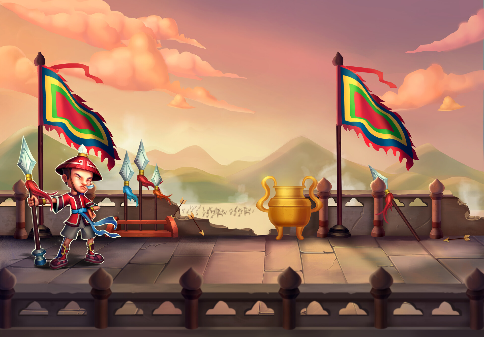 ArtStation - Parallax game backgrounds