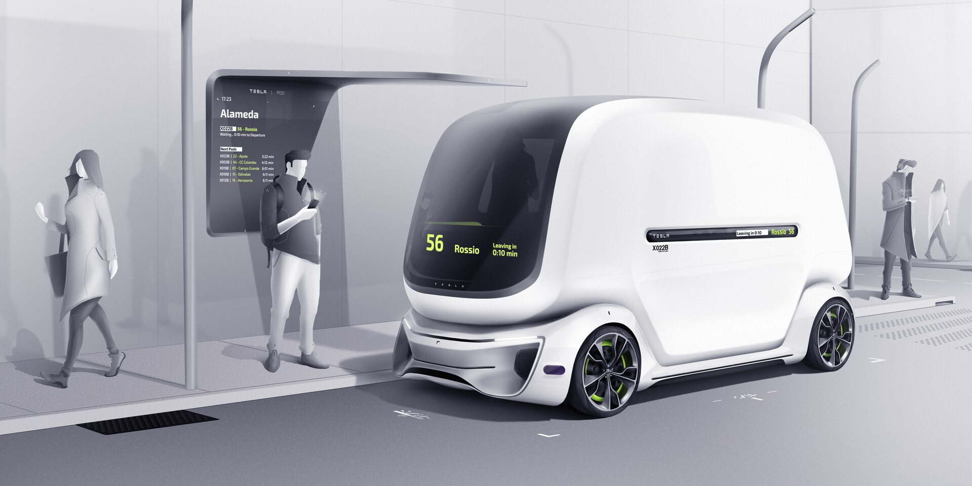 ArtStation - Tesla Pod - Public Module