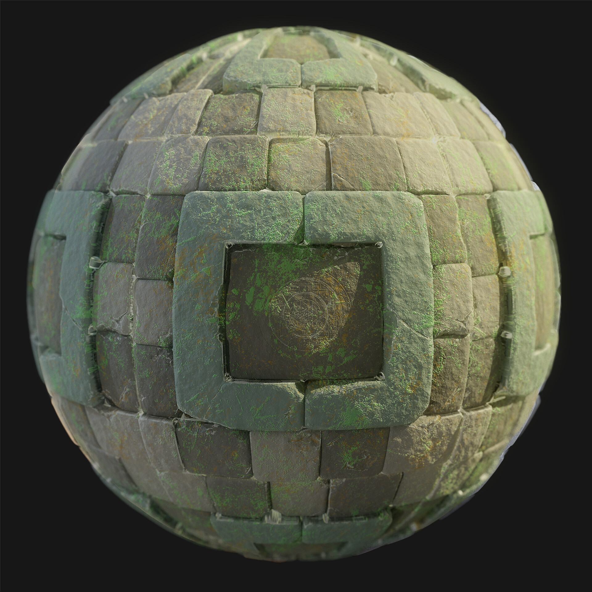 ArtStation - The Old Relic - Materials Breakdown