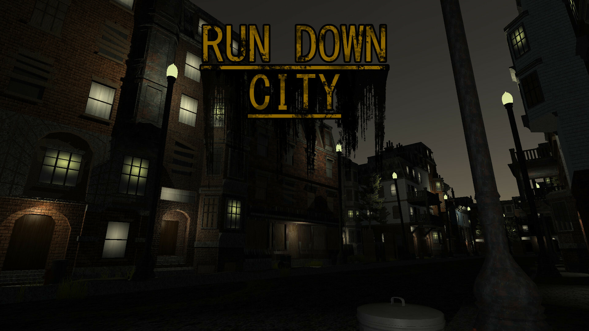 ArtStation - Run Down City