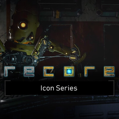 ArtStation - UI Icons for ReCore