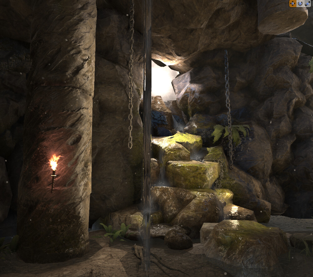 ArtStation - VFX Set Dressing - UE4 - Soul: Cave