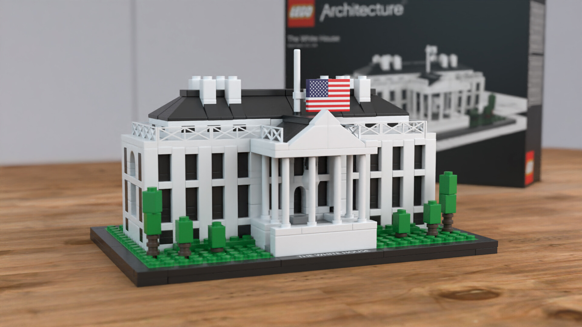 ArtStation - The Lego White House Build-Up