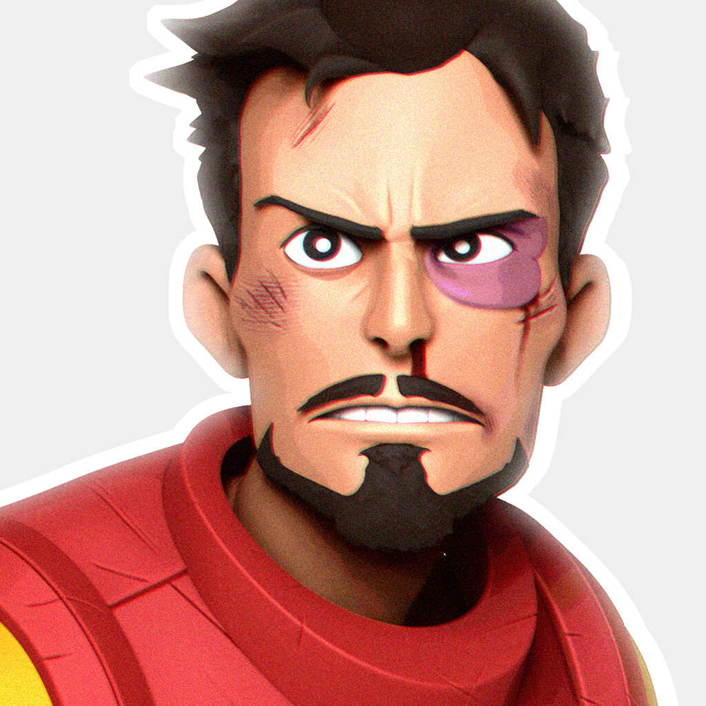 ArtStation - Tony Stark