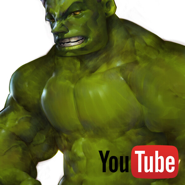 ArtStation - 'A little Hulk'