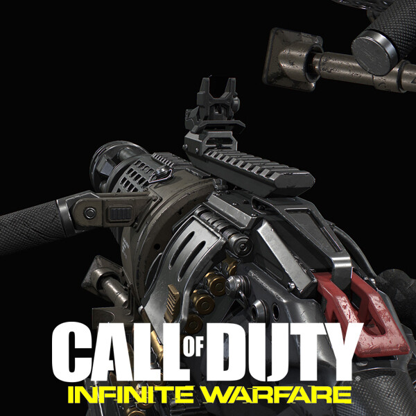 ArtStation - IW DLC Minigun