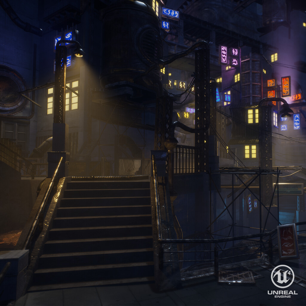 ArtStation - Lighting Study- Soul City