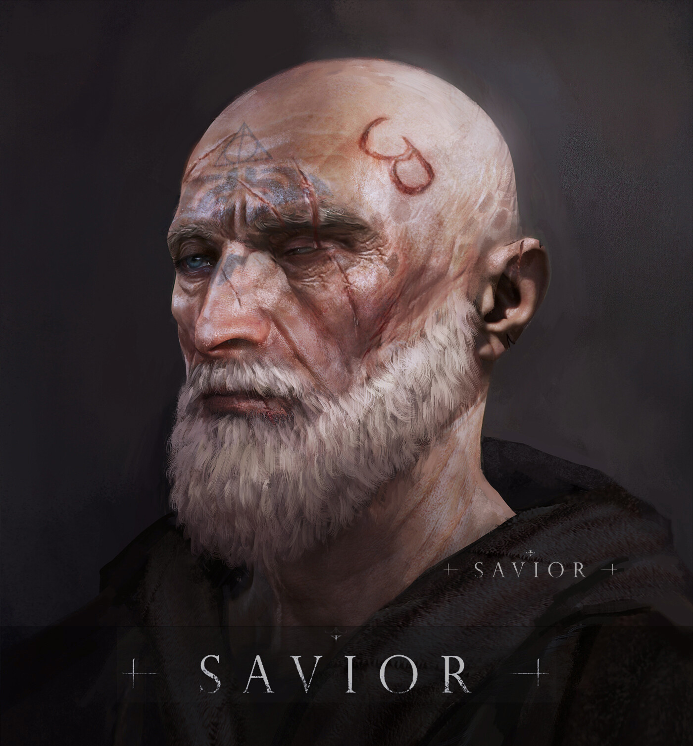 ArtStation - - SAVIOR - console project / Production~main NPC . Helper (助力者)