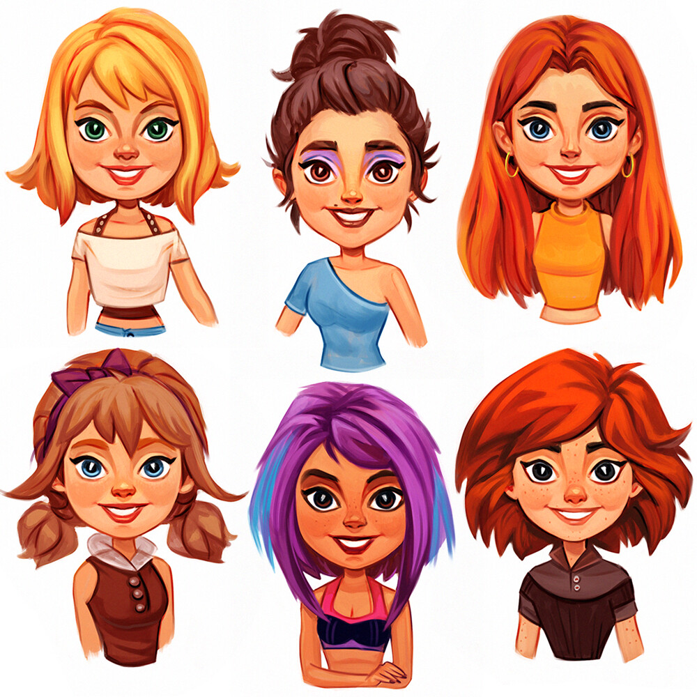 ArtStation - Character explorations