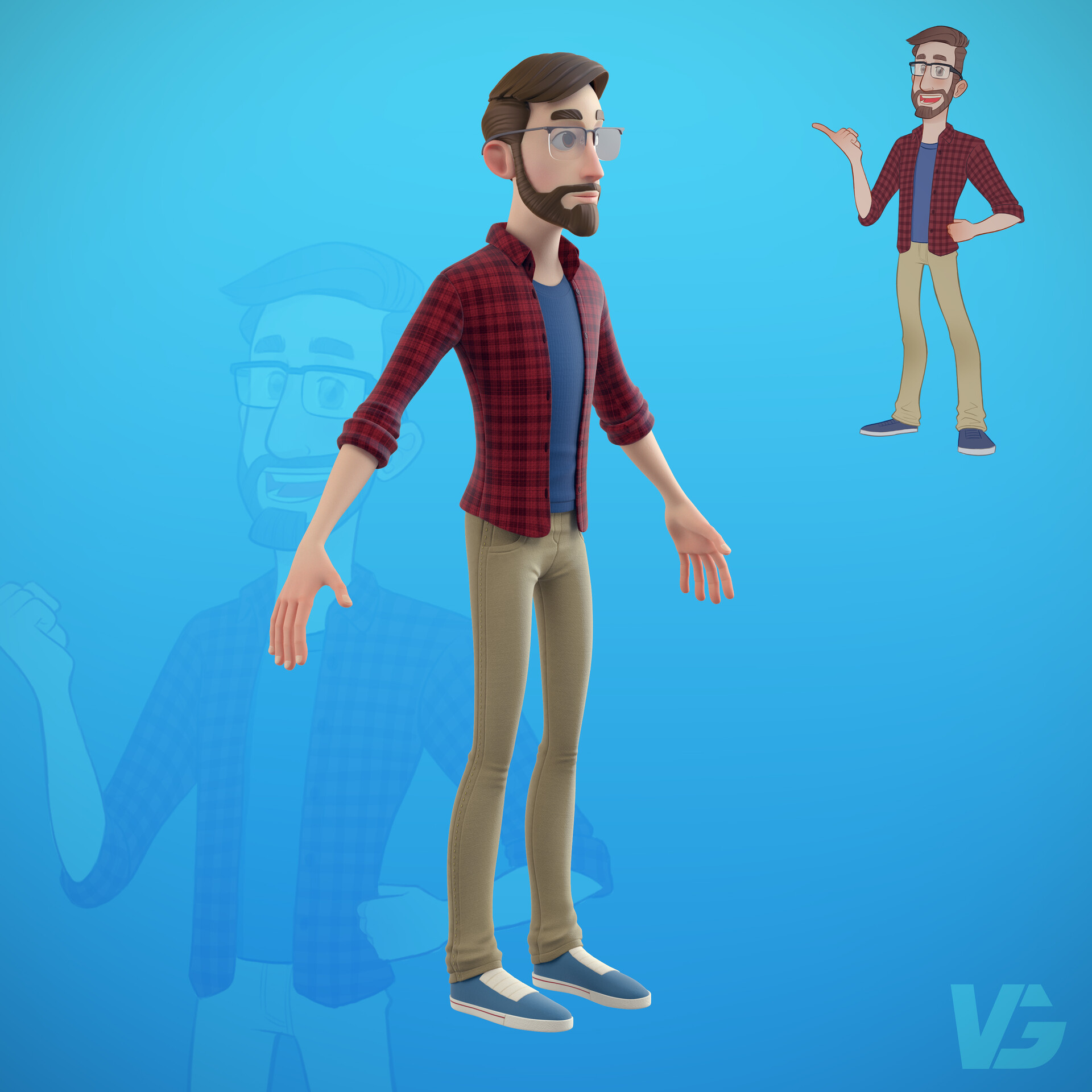 ArtStation - Mascot 3D