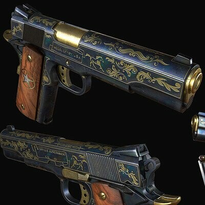 ArtStation - 1911 Western