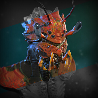 ArtStation - Astacus - Creature Challenge
