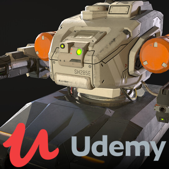 ArtStation - Android Tank - Unreal Engine "Udemy"