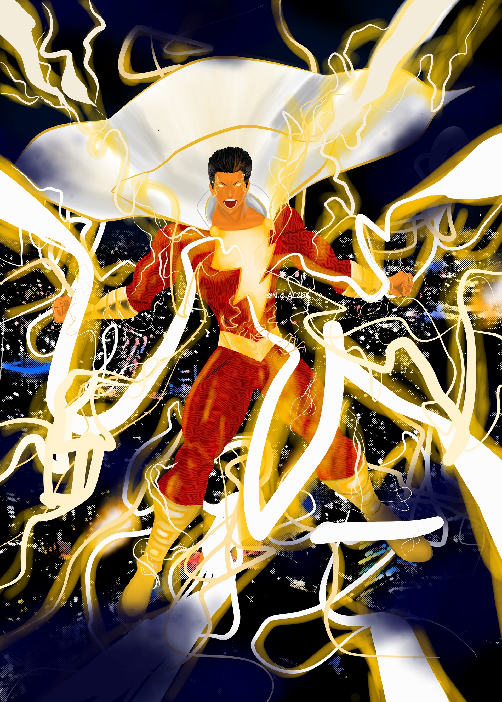 ArtStation - Living lighting bolt