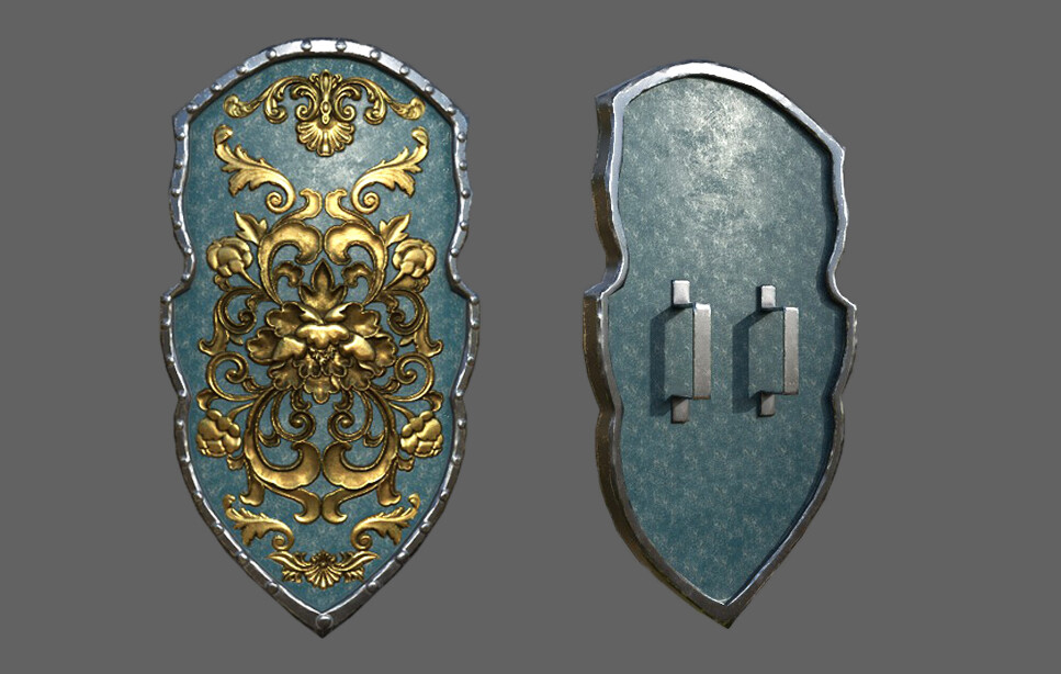 ArtStation - armor shield