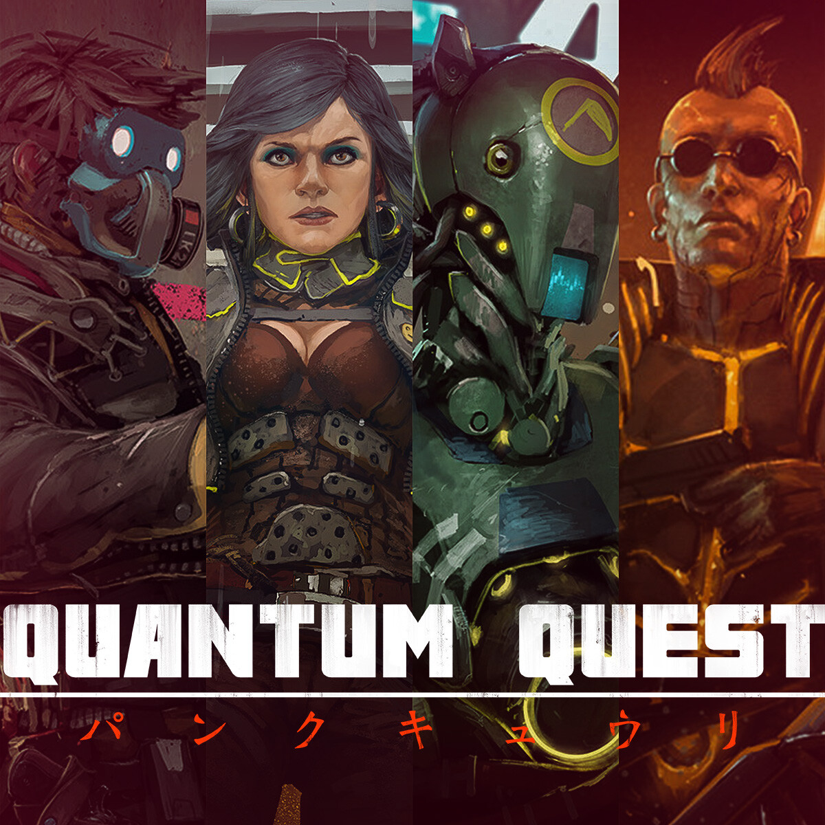 ArtStation - Quantum Quest main characters
