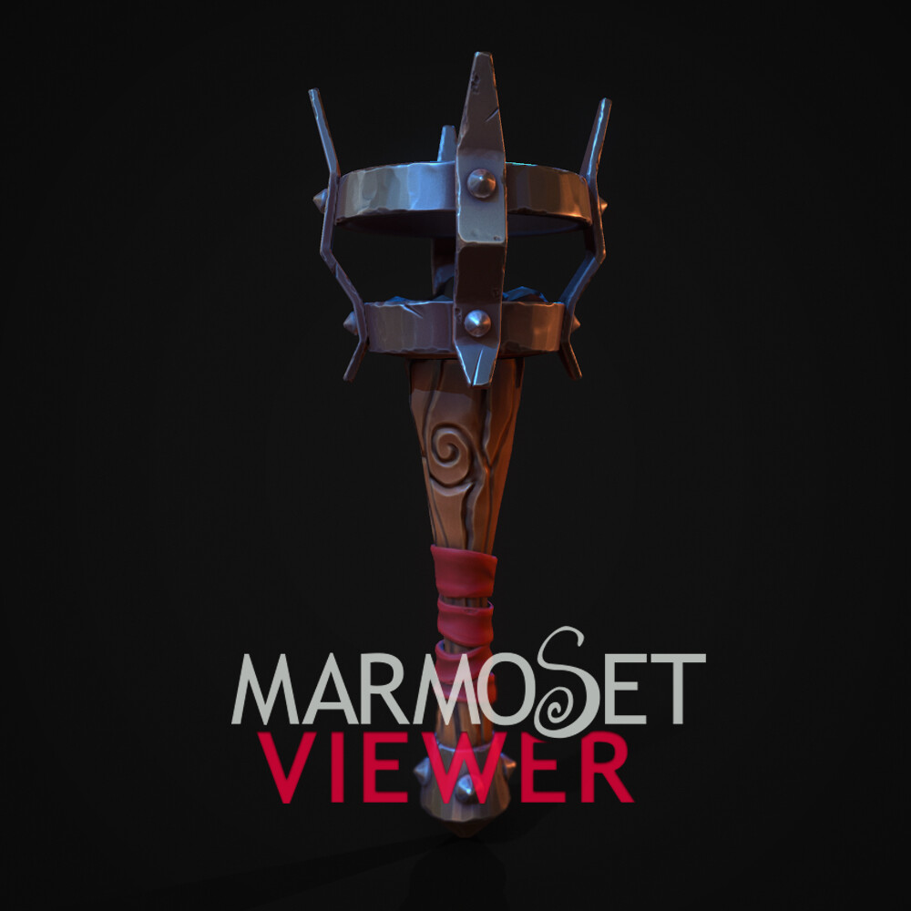 ArtStation - Stylized Torch : Small week-wnd project