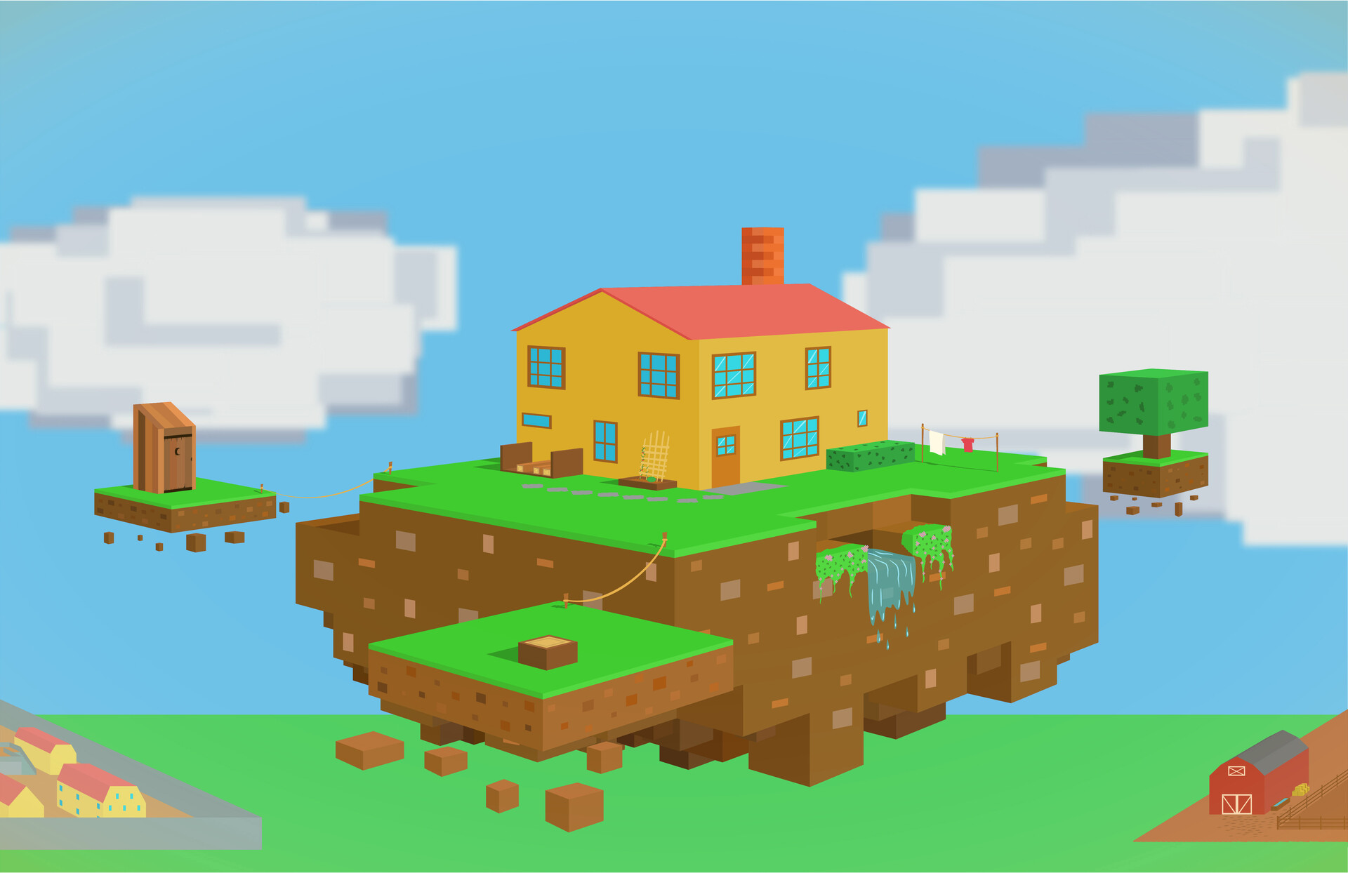 ArtStation - Floating House