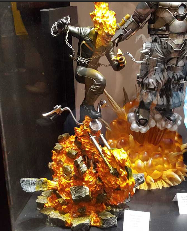 ArtStation - Ghost Rider Statue