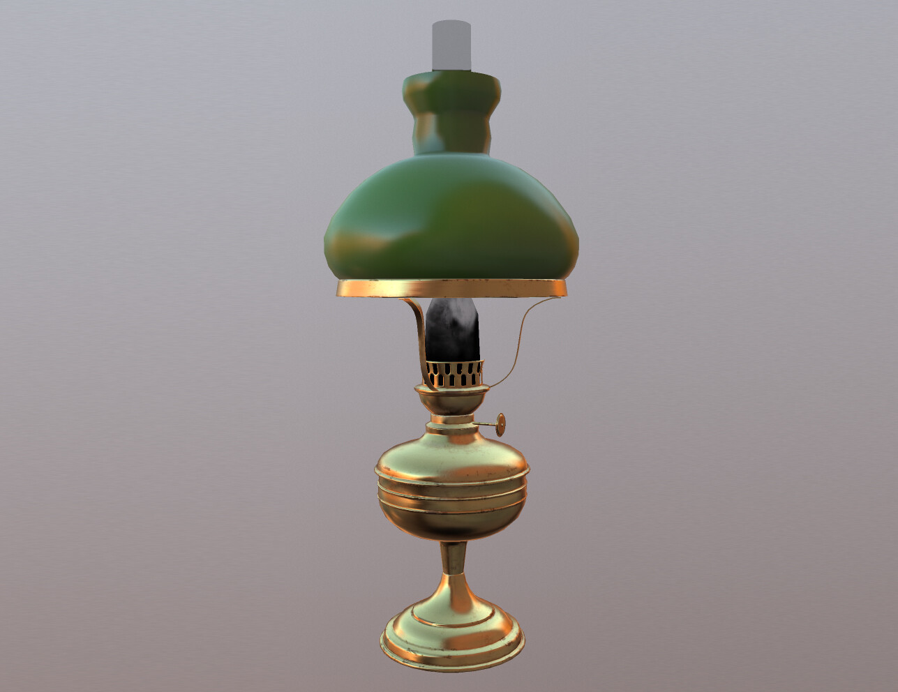 ArtStation - Oil Lamp