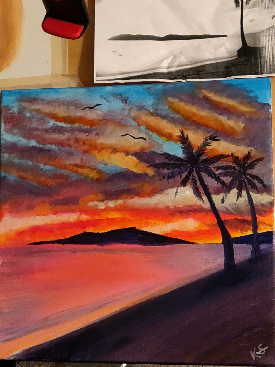 ArtStation - Sunset Shadows