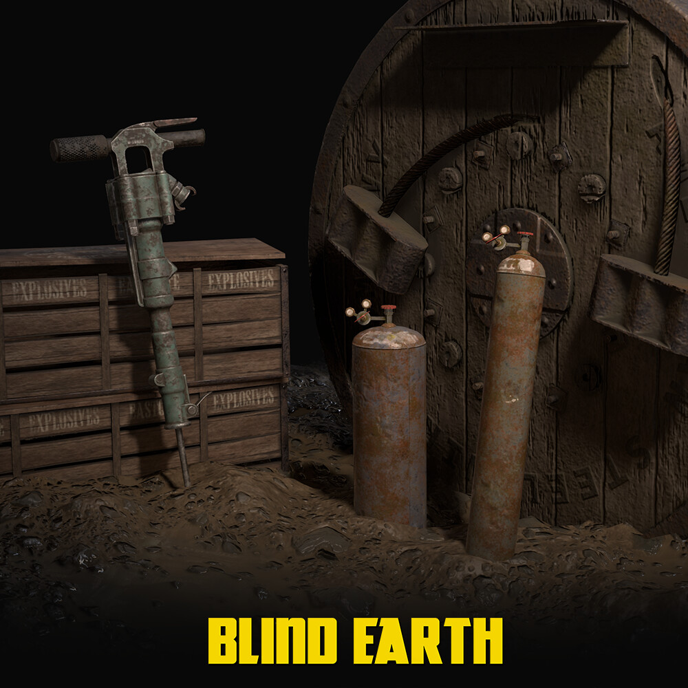 ArtStation - Blind Earth - Props