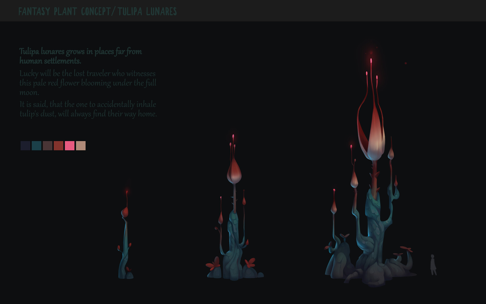 ArtStation - Fantasy plant concept