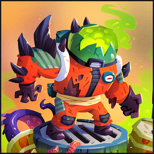 ArtStation - Swamp Astronaut and the Creatures Guild