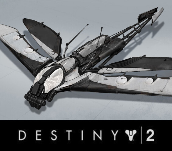 ArtStation - Destiny 2 Spring Even-THE MAYFLY (Exotic Ship)