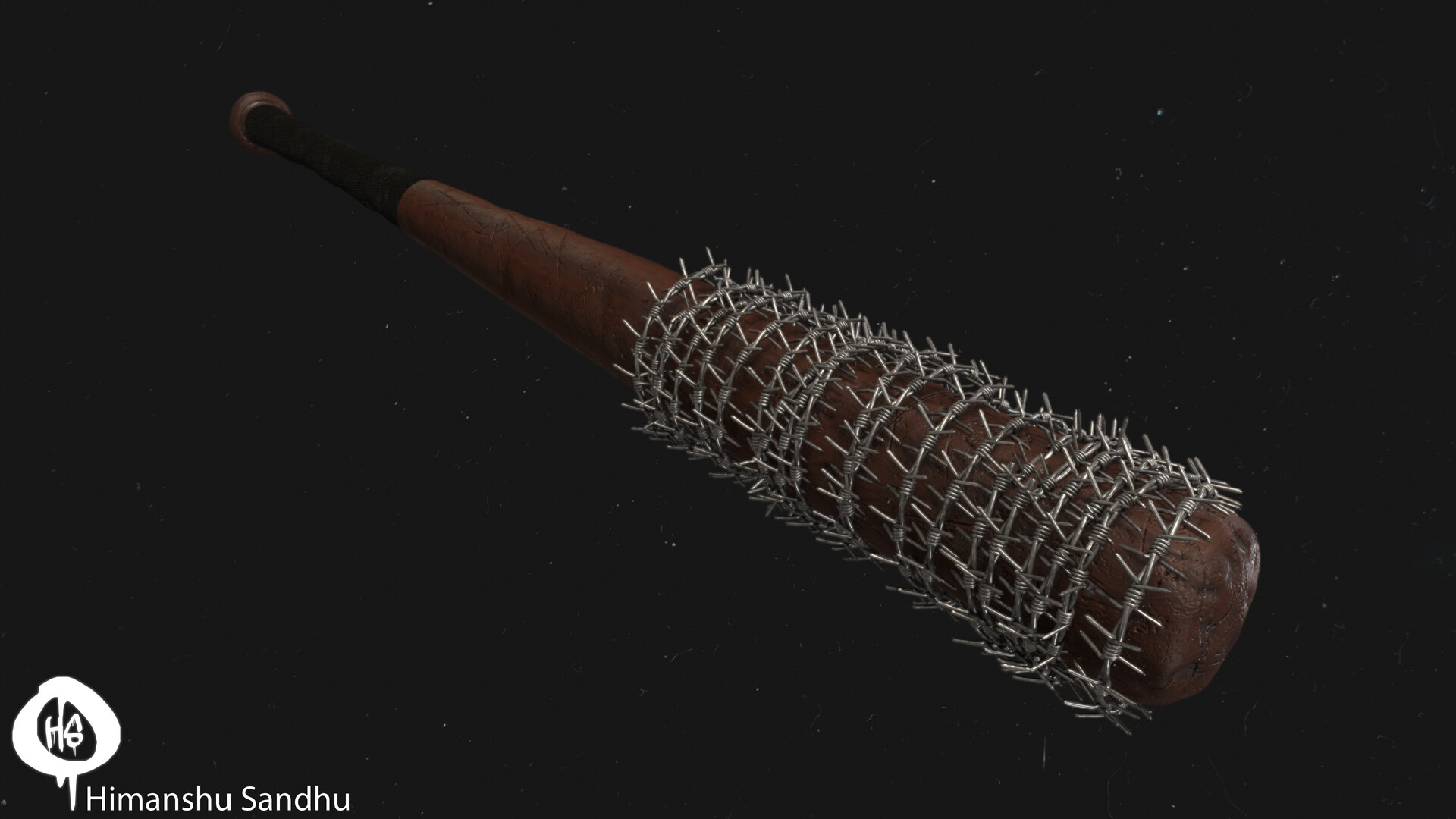 ArtStation - Post Apocalyptic Baseball Bat