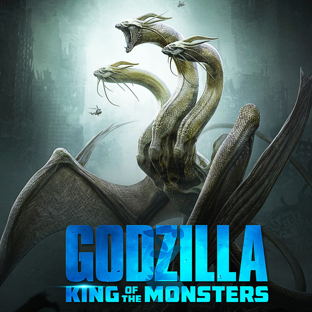 ArtStation - King Ghidorah - Creature Design