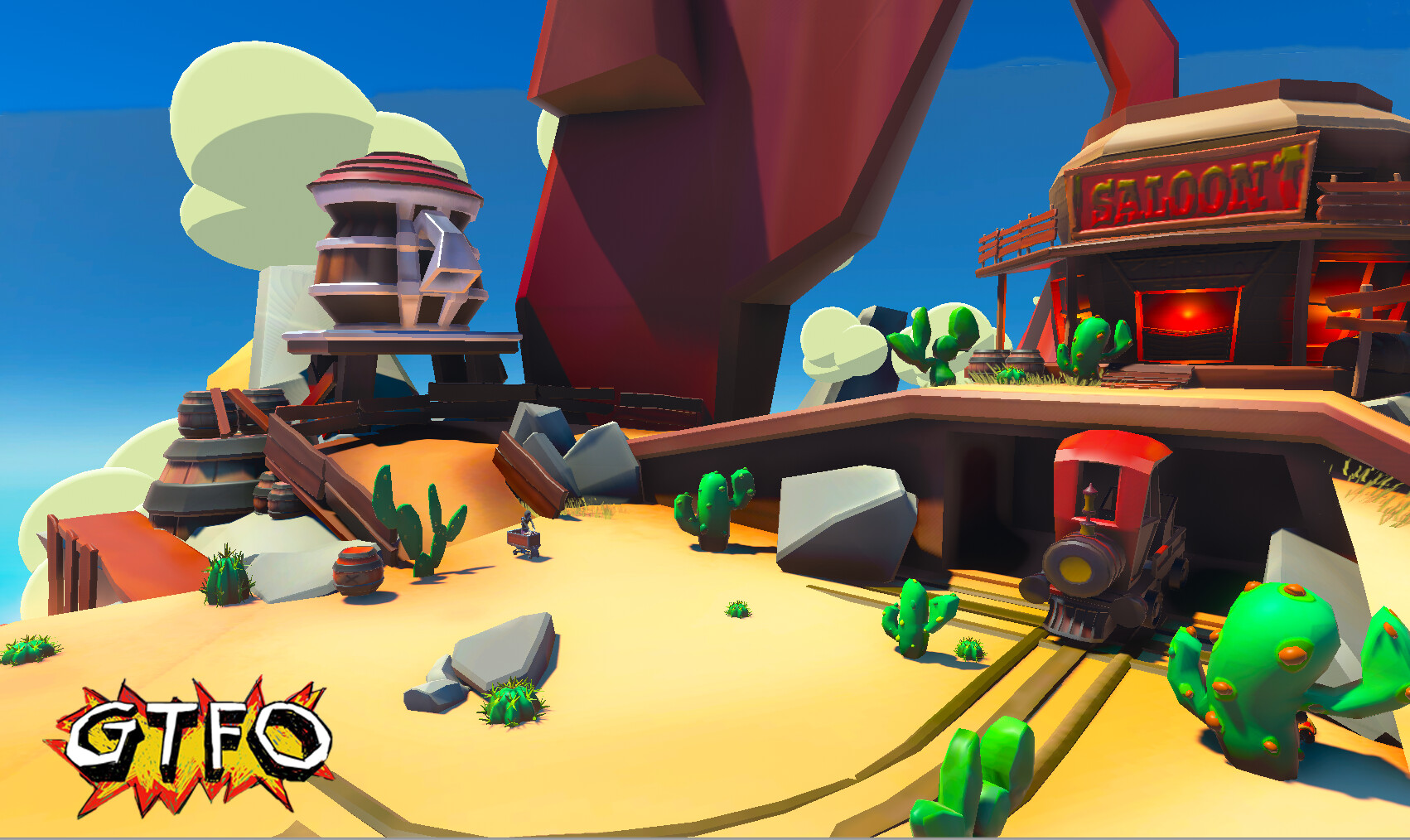 ArtStation - Environmental art of "GTFO" - student game