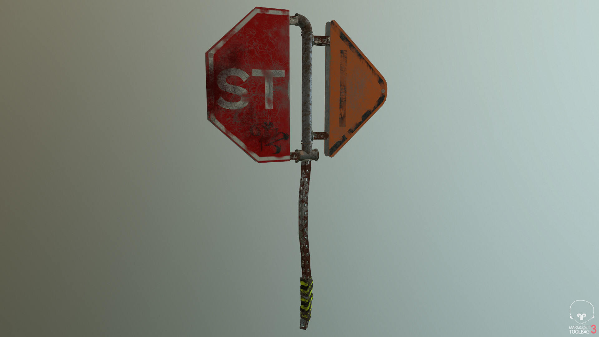 ArtStation - Stop Sign Ax