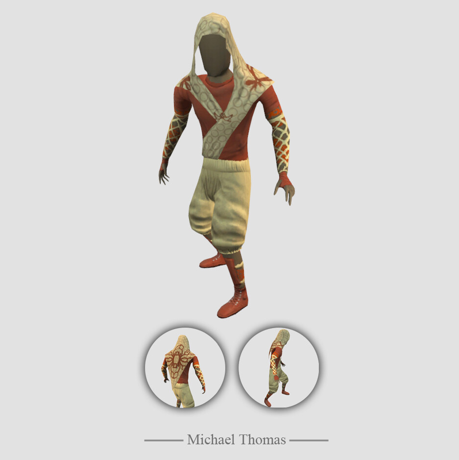 ArtStation - Mobile Game Character