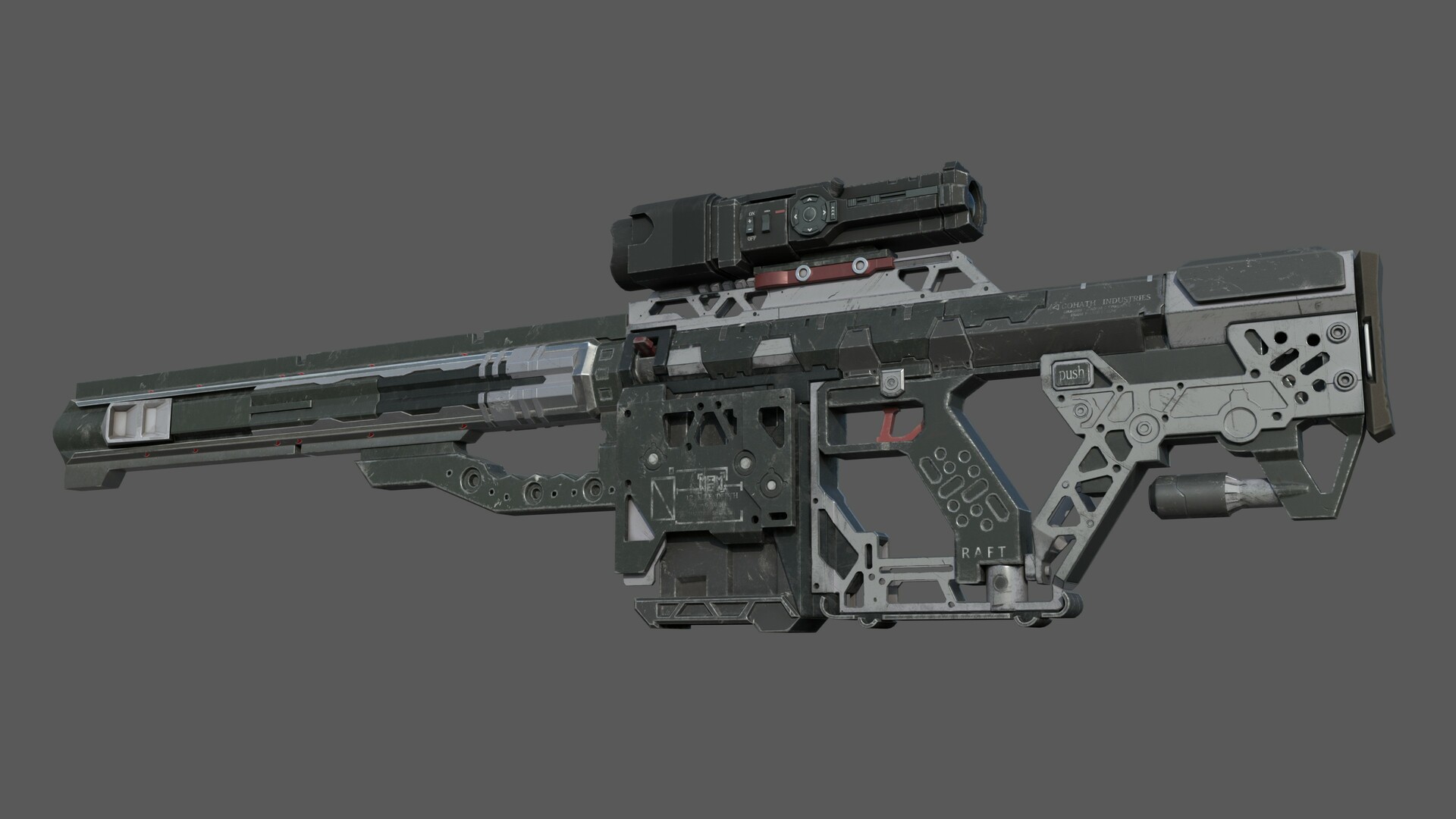 ArtStation - BO3 SVG-100练习