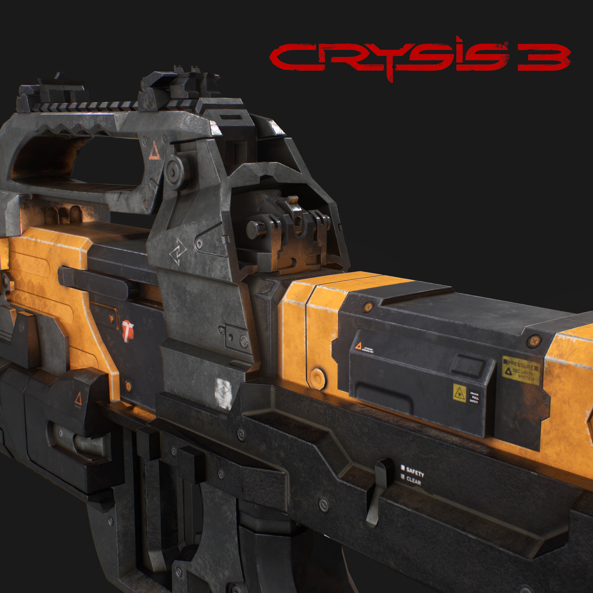 ArtStation - Crysis 3 "Typhoon Weapon" Fan Art