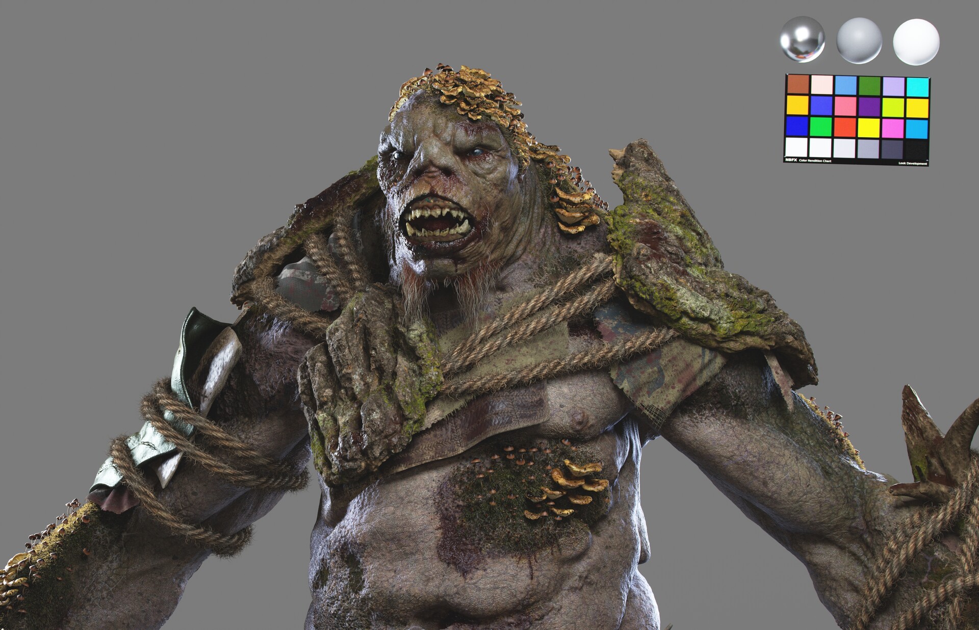 ArtStation - Hellboy Troll