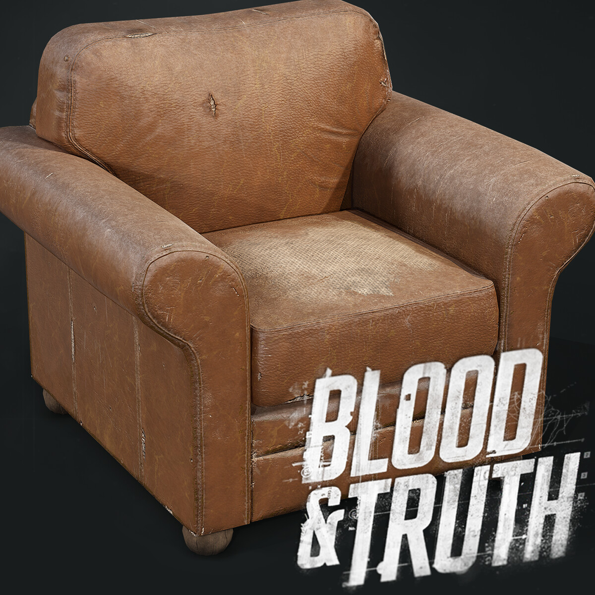 ArtStation - Blood & Truth: Armchair worn