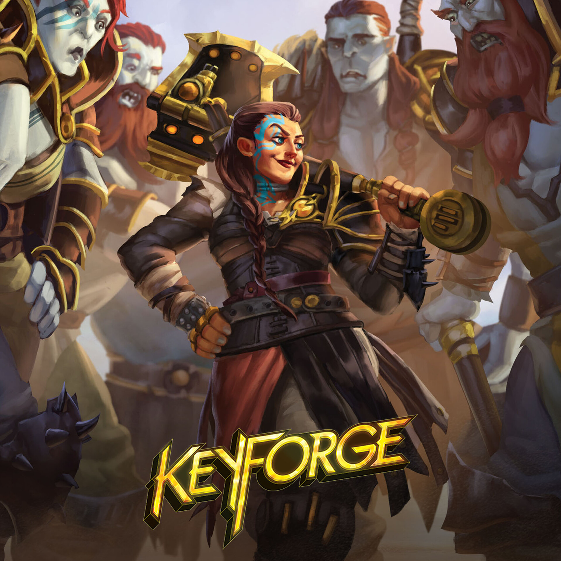 ArtStation - KEYFORGE: Call of the Archons - Brobnar