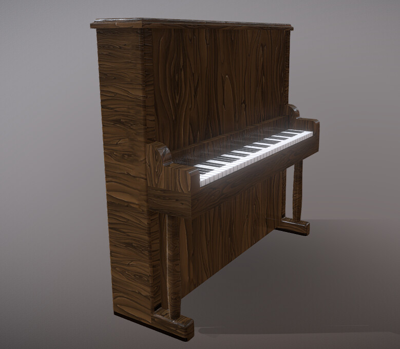ArtStation - Piano Model