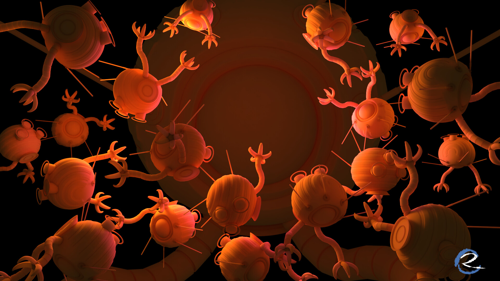 ArtStation - Alien - Space Invaders Remake Project